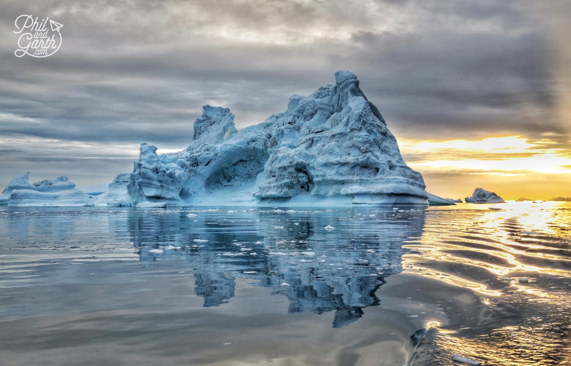 Ilulissat, Greenland - Icebergs In The Midnight Sun - Phil and Garth