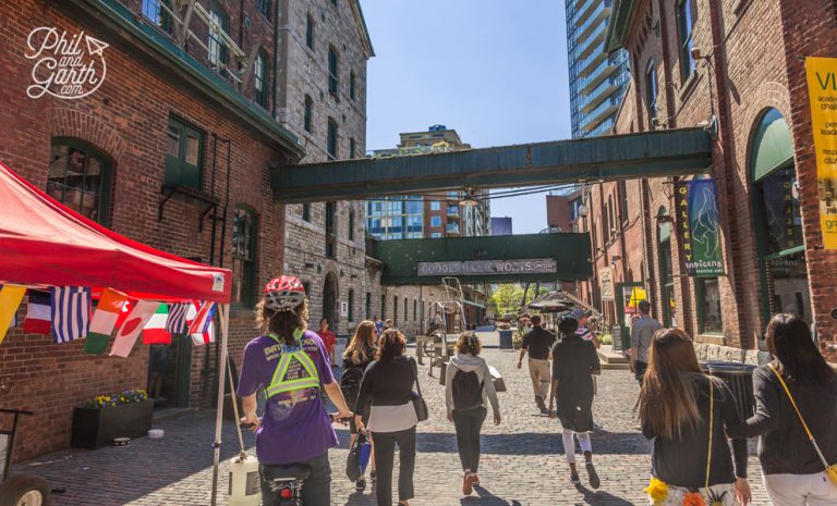 How to see the best of Toronto with a bicycle tour - Phil and Garth