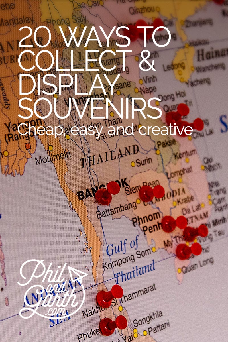 20 Ways to Collect and Display Travel Souvenirs - Phil and Garth 20 Ways to Collect and Display Travel Souvenirs - Phil and Garth