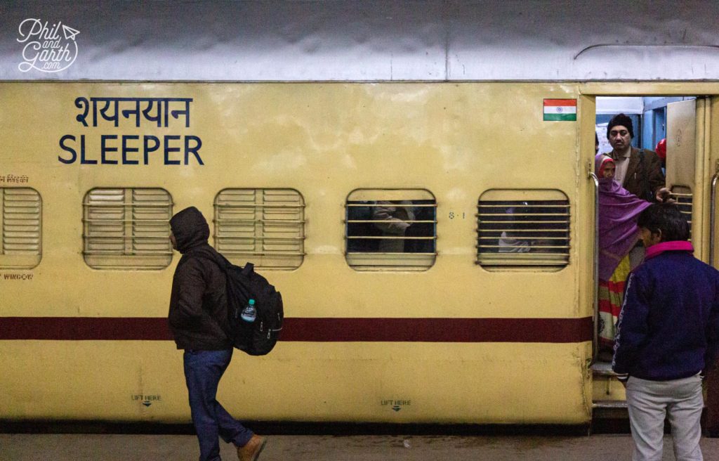 Survival Guide To Indian Railways Sleeper Trains - Phil and Garth