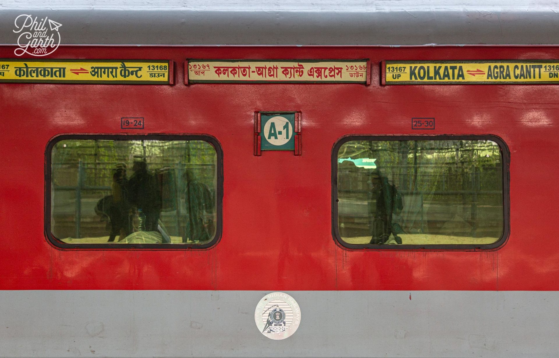 Survival Guide To Indian Railways Sleeper Trains - Phil and Garth