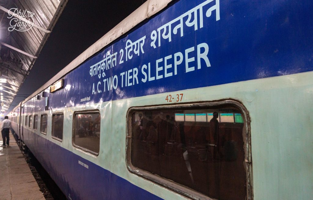 Survival Guide To Indian Railways Sleeper Trains - Phil and Garth