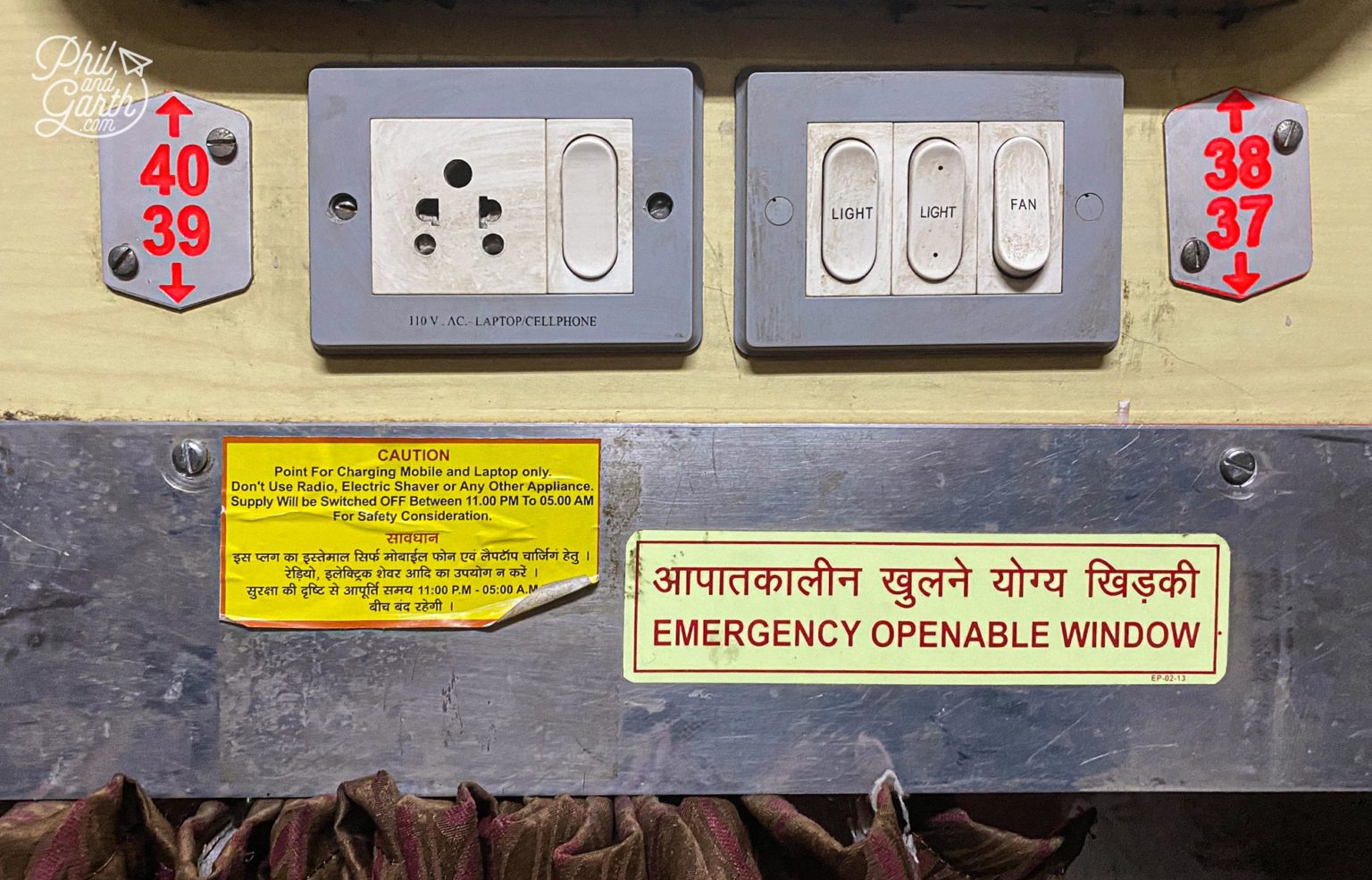 Survival Guide To Indian Railways Sleeper Trains - Phil and Garth