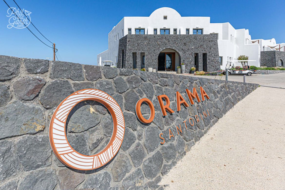 Orama Hotel Santorini - 5 Night Stay Review - Phil and Garth